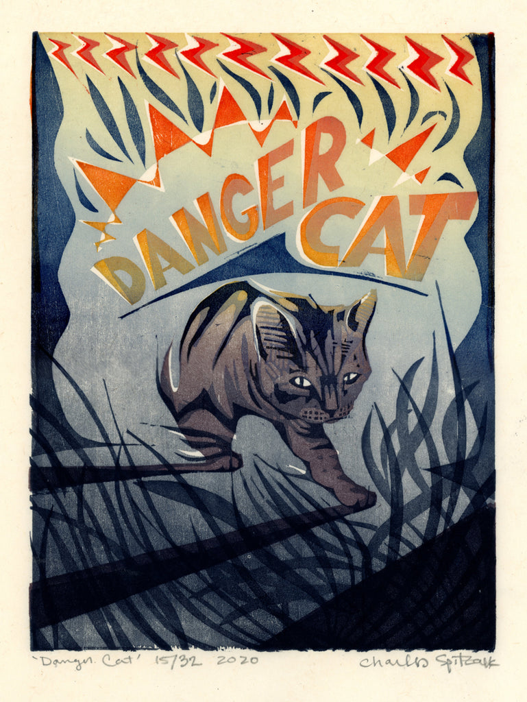 Danger Cat — Mesh Art Gallery